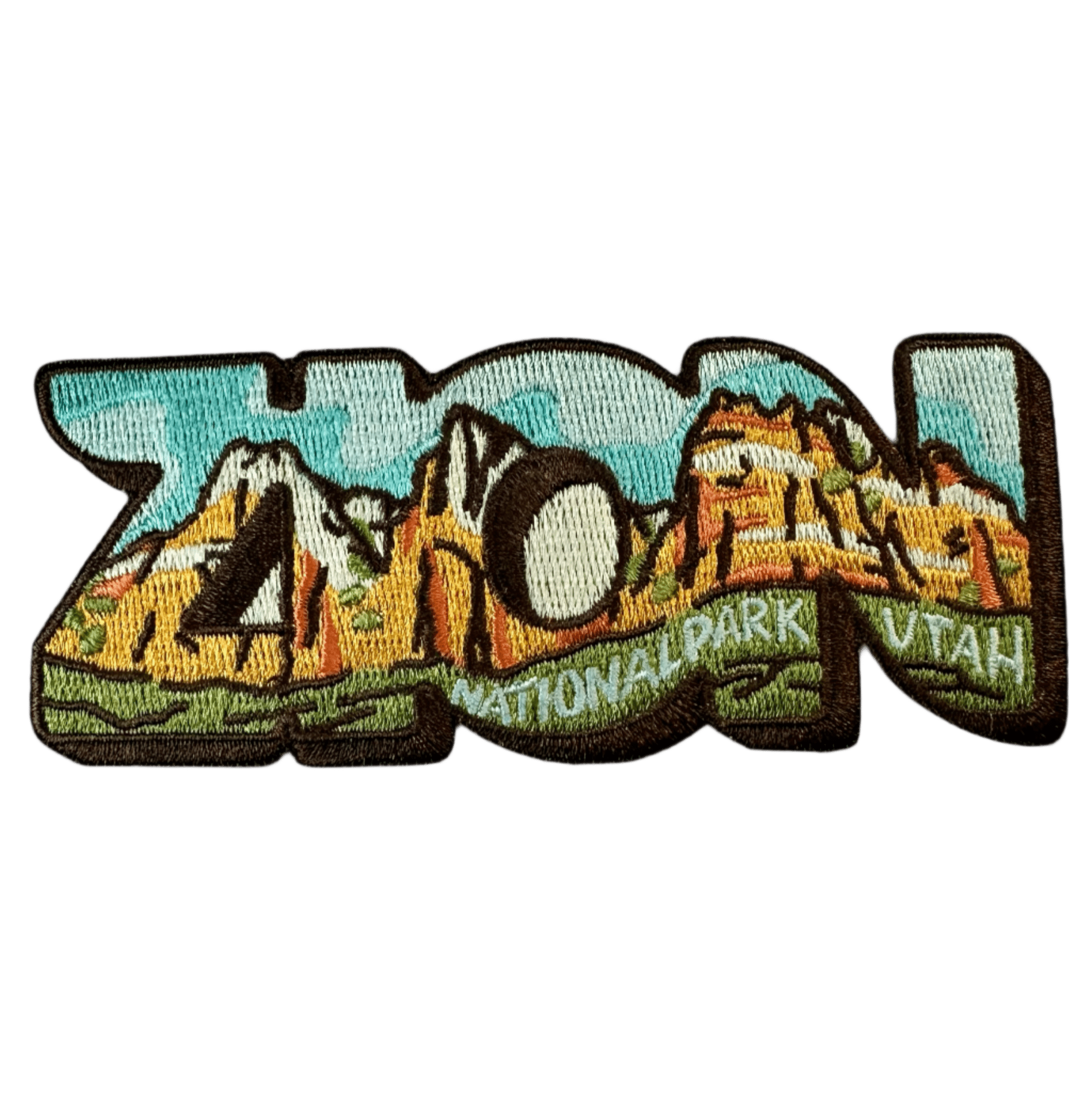 Patch - Magnet Zion Word | Zion Natl Park Forever Project